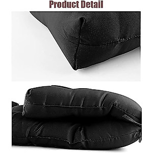 SciAza Outdoor Adirondack Chair Cushion High Elastic Lounge Chair Cushion Waterproof UV Resistant and Soft High Back Chair Cushion for Garden and Terrace Chairs (Beige,43.3 * 19.6in)