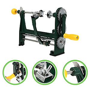 NOLITOY Veggie Peeler Orange Peeler Machine Vegatable Peel Remover Potatoe Slicer Pie Slicer Hand Crank Durable Apple Peelers Pear Peeler Slicer for Apples Fruit To Rotate Corer