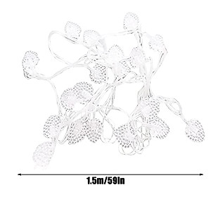 Ampopt Decoration and Party Love String for Chandelier Lighting Wedding Led Decoration Suitable Garden Love Lights Home Decor (White)