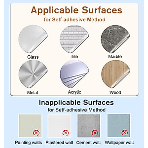 ADAMUMU Key Holder Hanging Utensil Holder with 4 Hooks Black Versatile Kitchen Rail Efficiently Organize Kitchen Towels Utensils and Small Cookware to Maximize Space