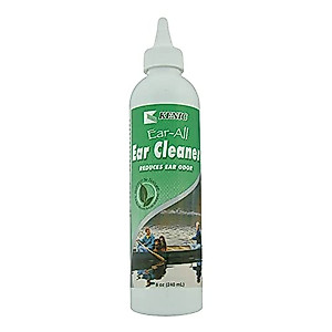 Kenic Ear Cleaner for Dogs, Cats, Pets - Wax, Odor, & Debris Remover, Keeps Ears Clean,Fresh & Healthy, Gentle Cleanser to Help Reduce Infection & Itching - Cruelty Free, Made in USA