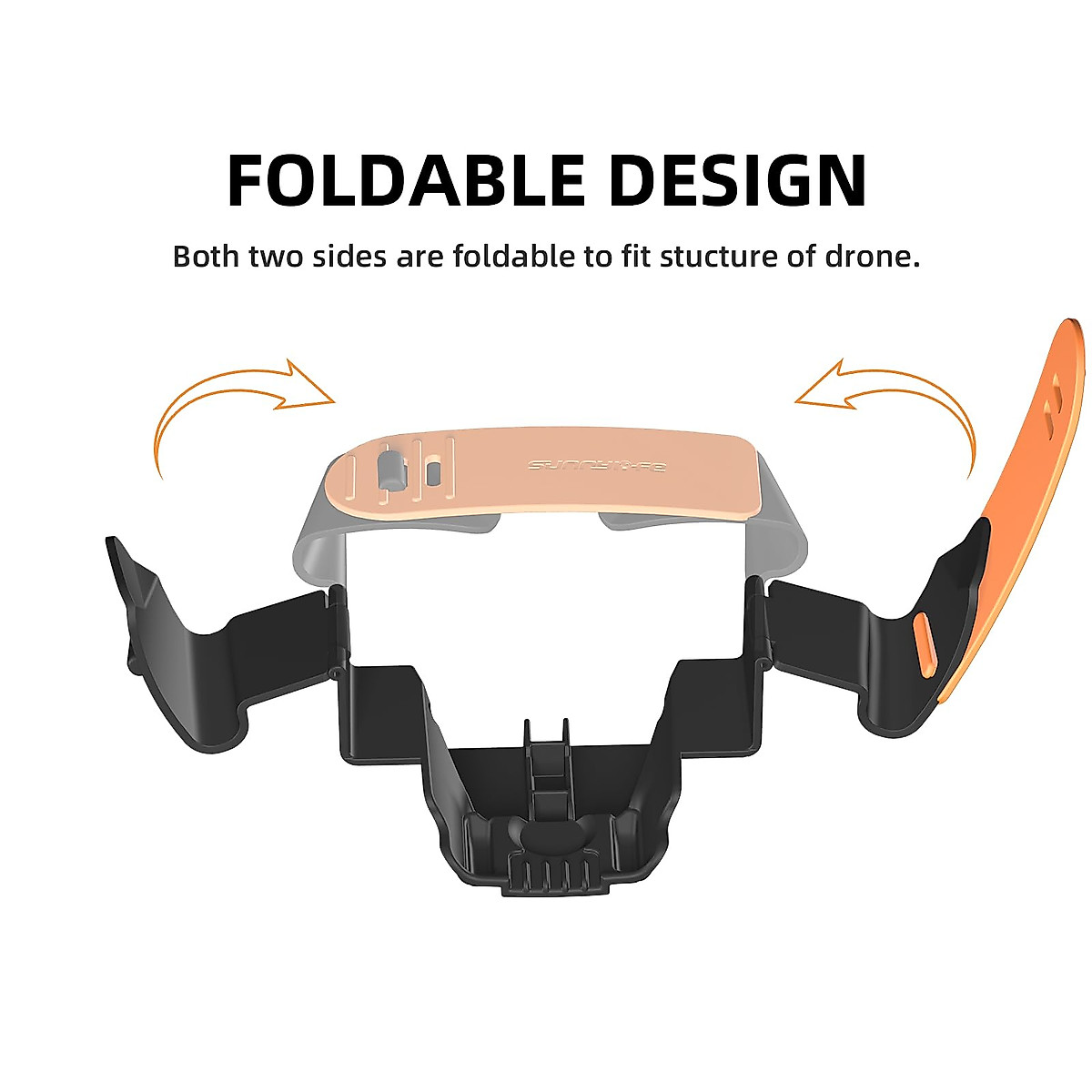 INTOOIN Landing Gear and Propeller Holder for DJI Air 3 - Sensor Propeller Guard with 36mm Height Boosting Stand - Auxiliary Kit for DJI Air 3 Fly More Combo Drone Accessories