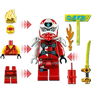 LEGO NINJAGO Kai Avatar - Arcade Pod 71714 Mini Arcade Machine Building Kit, New 2020 (49 Pieces)