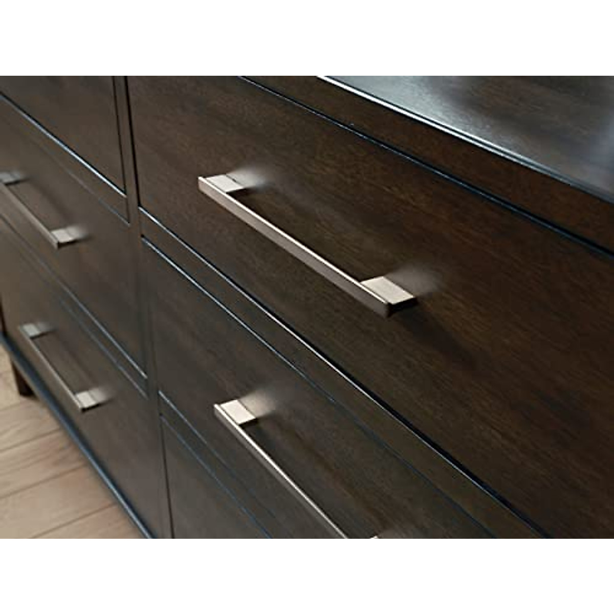 Signature Design by Ashley Wittland Mid-Century Modern 6 Drawer Dresser, Dark Brown