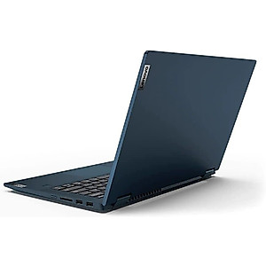 Lenovo 2022 Newest Flex 5i 14" FHD Touchscreen 2-in-1 Laptop Computer, Dual Core Intel i3-1115G4 (Upto 4.1GHz, Beats i5-1030G7), 4GB RAM, 128GB SSD, WiFi, Webcam, Abyss Blue, Win 11S+MarxsolCables