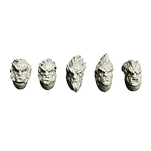 Spellcrow Feral Wolves Space Knights Heads