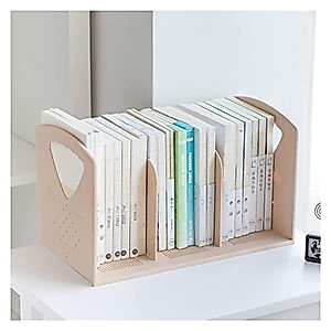 Book Ends Book Ends Plastic Bookend, Organize Office bookends, Fixed Bookends, Storage Bookends, Suitable Office, Desk, Living Room Book Ends. Durable and Stylish bookends Bookends (Color : OneColor