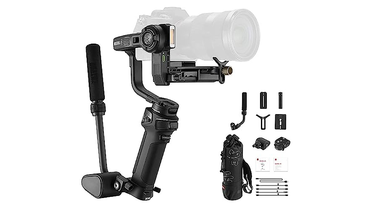 Zhiyun Weebill 3S Combo 3-Axis Gimbal Stabilizer for DSLR and ...