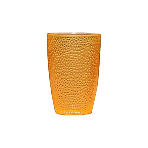 YOZUMD Drinking Cup Mug,Heat Resistant Reusable Thickened Acrylic Water Cup,Colorful Easy to Clean Travel Cup for Home Bathroom Orange S