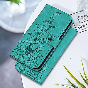 HUANGTAOLI PU Leather Phone Case for Xiaomi Civi 2, Magnetic Closure Kickstand with Card Holder Slots Wallet Cover for Xiaomi Civi 2