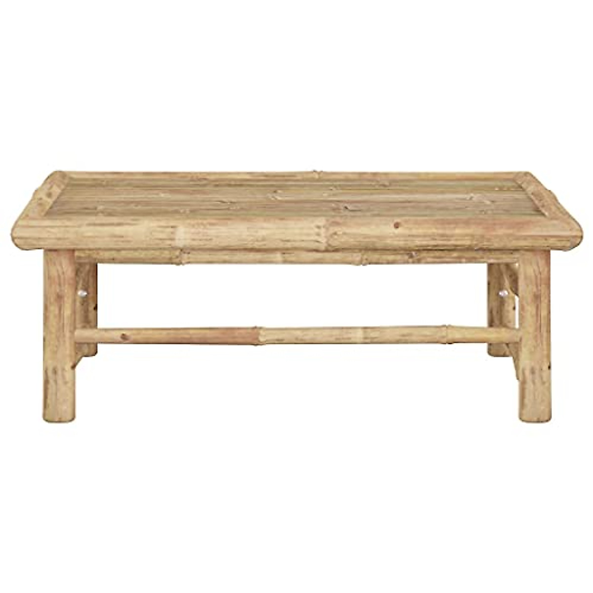 Garden Table,Outdoor Patio Garden Table Indoor and Outdoor Furniture for Garden, Balcony, Backyard, Dining Room,25.6"x25.6"x11.8" Bamboo