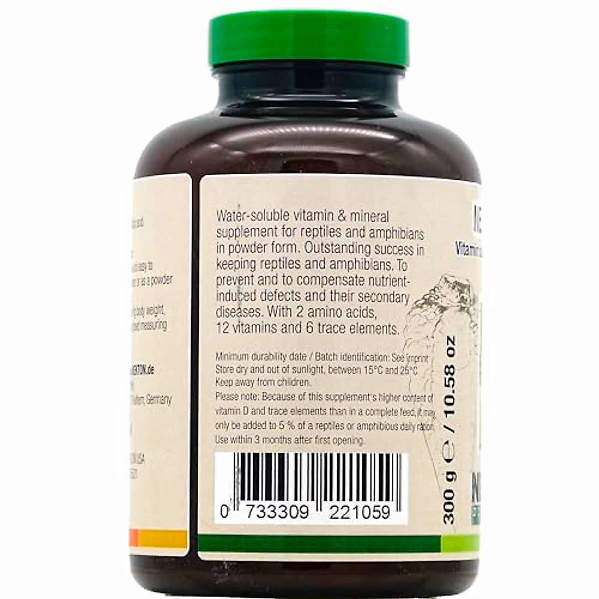 Nekton Rep Vitamin Mineral Supplement for Reptiles 300gm