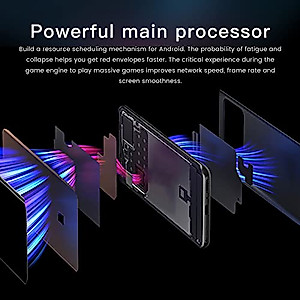 2023 New M11 Ultra Smart Phone, Unlocked Android 1+4G RAM 5.5inch Water Drop Screen GPS Android 4G, 2MP Front HD Camera, 5MP Rear Camera, Gift for Family (Black)