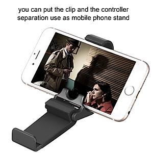 JOVITEC Phone Clip One Foldable Controller Phone Clip Holder Game Clamp Mount Clamp (1 Pack)