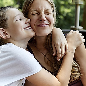 Jewenova Fuck Cancer Morse Code Bracelet for Women Men Beads on Silk Cord Friendship Bracelet Best Friend Bracelet Inspirational jewelry for Her with Meaning Card