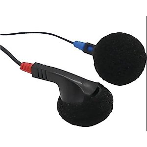 Avid Simple Value Based Earbud with Comfortable Soft Foam Earpads, 100 per case