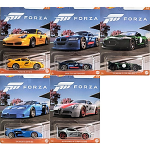 Hot Wheels Forza 1:64 Scale Multi Car Bundle Set