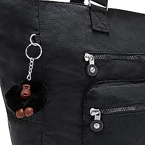 Kipling Isaac Tote Bag Black Tonal