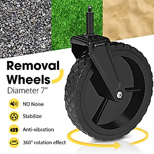 Sekey Collapsible Foldable Wagon with 220lbs Weight Capacity, Heavy Duty Folding Utility Garden Cart with Big All-Terrain Beach Wheels & Drink Holders. Black&Grey