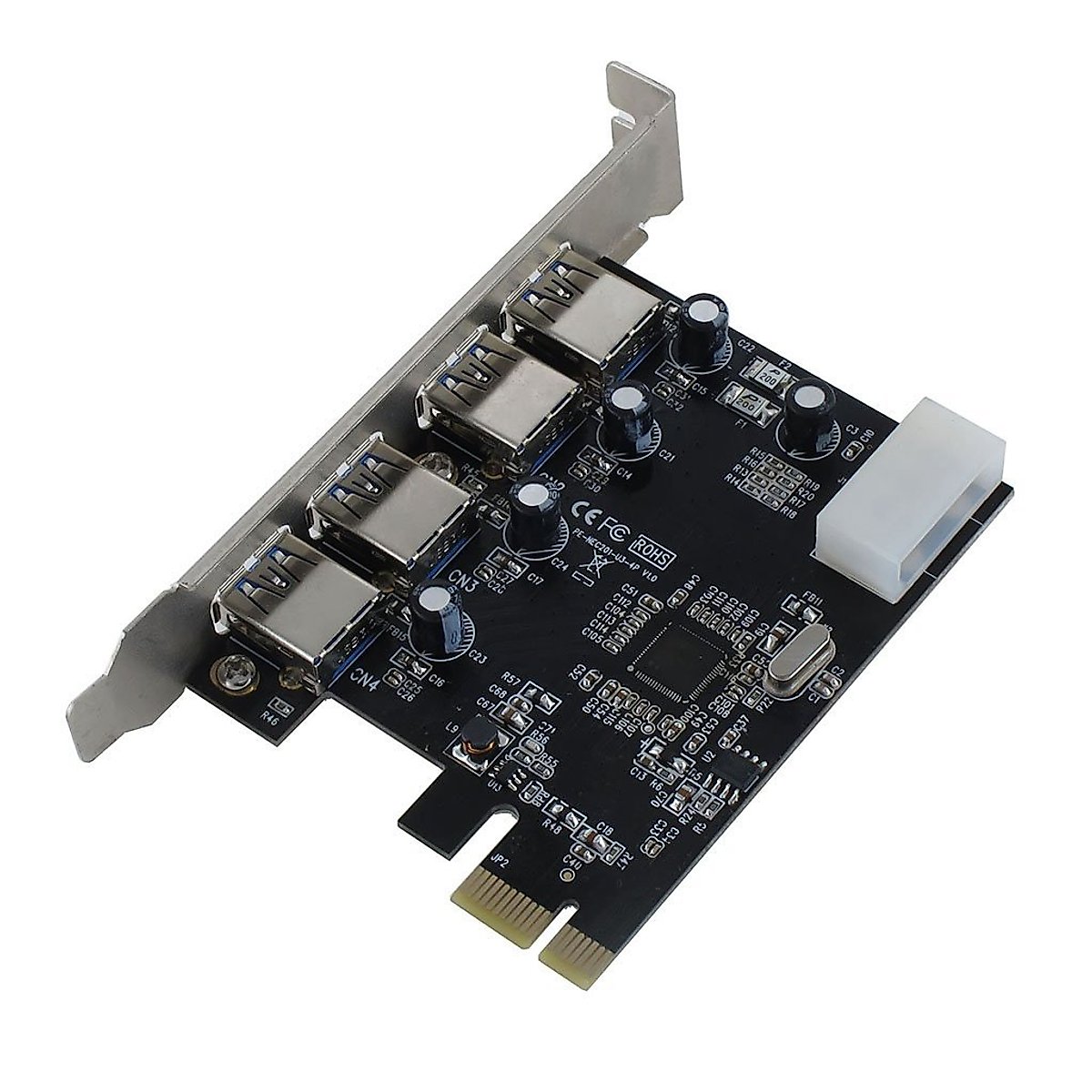 SEDNA - PCI Express USB 3.0 4 Port Adapter (4E) - NEC/Renesas 720201 chip Set