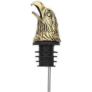 Kichvoe Bar Accessories Eagle Head Wine Aerator Liquor Pourer Animal Wine Pourer Decorative Liquor Bottle Pourer Olive Oil Dispenser Spout for Home Restaurant Bar Liquor Dispenser