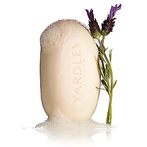 Yardley London English Lavender with Essential Oils Soap Bar, 4.25 oz Bar (Pack of 10)