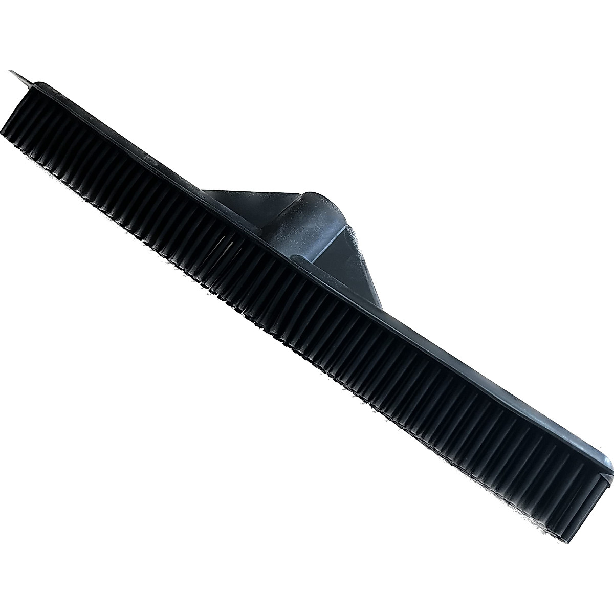 Pet Hair Remover Carpet Rake - Rubber Broom for Pet Hair Removal Tool with Squeegee & Telescoping Handle