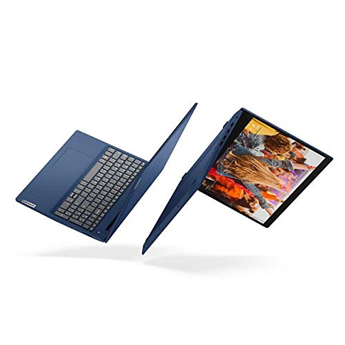 Lenovo IdeaPad 3 15.6" HD Laptop PC, Intel 10th Gen Core i3-1005G1 CPU, 8GB DDR4 RAM, 256GB SSD, Camera, WiFi, Bluetooth,Windows 10 S Mode - Abyss Blue- 1-Year McAfee