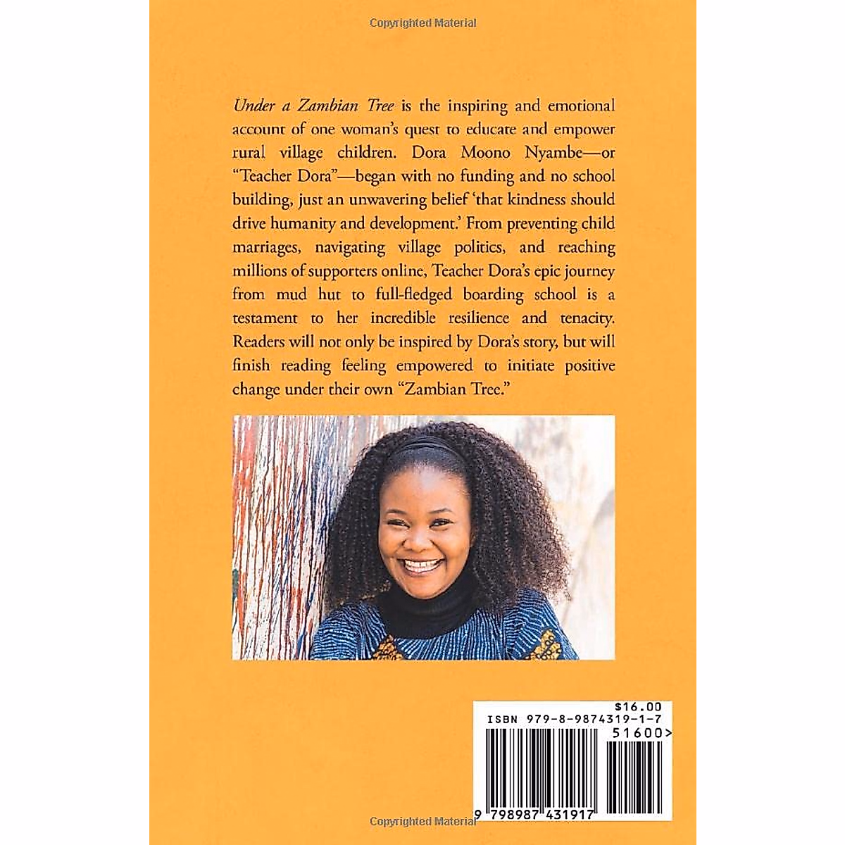 Under a Zambian Tree: Dora Moono Nyambe's Quest to Educate Her Nation