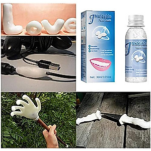 Decorative Denture Cup with For And Solid Tooth Make Glue Denture Teeth (30g) FalseTeeth Temporary Adhesive Confidently Tooth Missing Teeth Gaps Kit Denture Clip on Braces for Looks