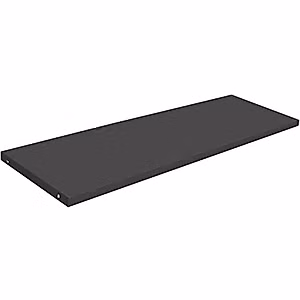 KINYING Metal Laminate Shelving for 26 Cu.ft Horizontal Storage Shed, One Shelf to Hold 44 lbs, 46 in * 13 in, One Piece in The Package with 4 Screws, 11LBS