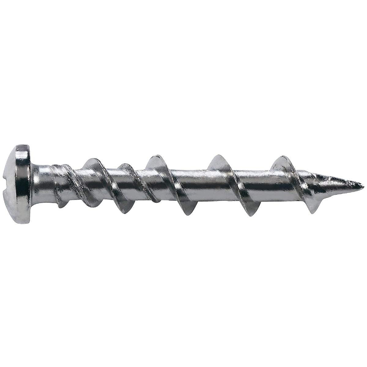 The Hillman Group 42005 3/16-Inch by 1-1/4-Inch WallDog Pan Head Phillip Screw, Chrome