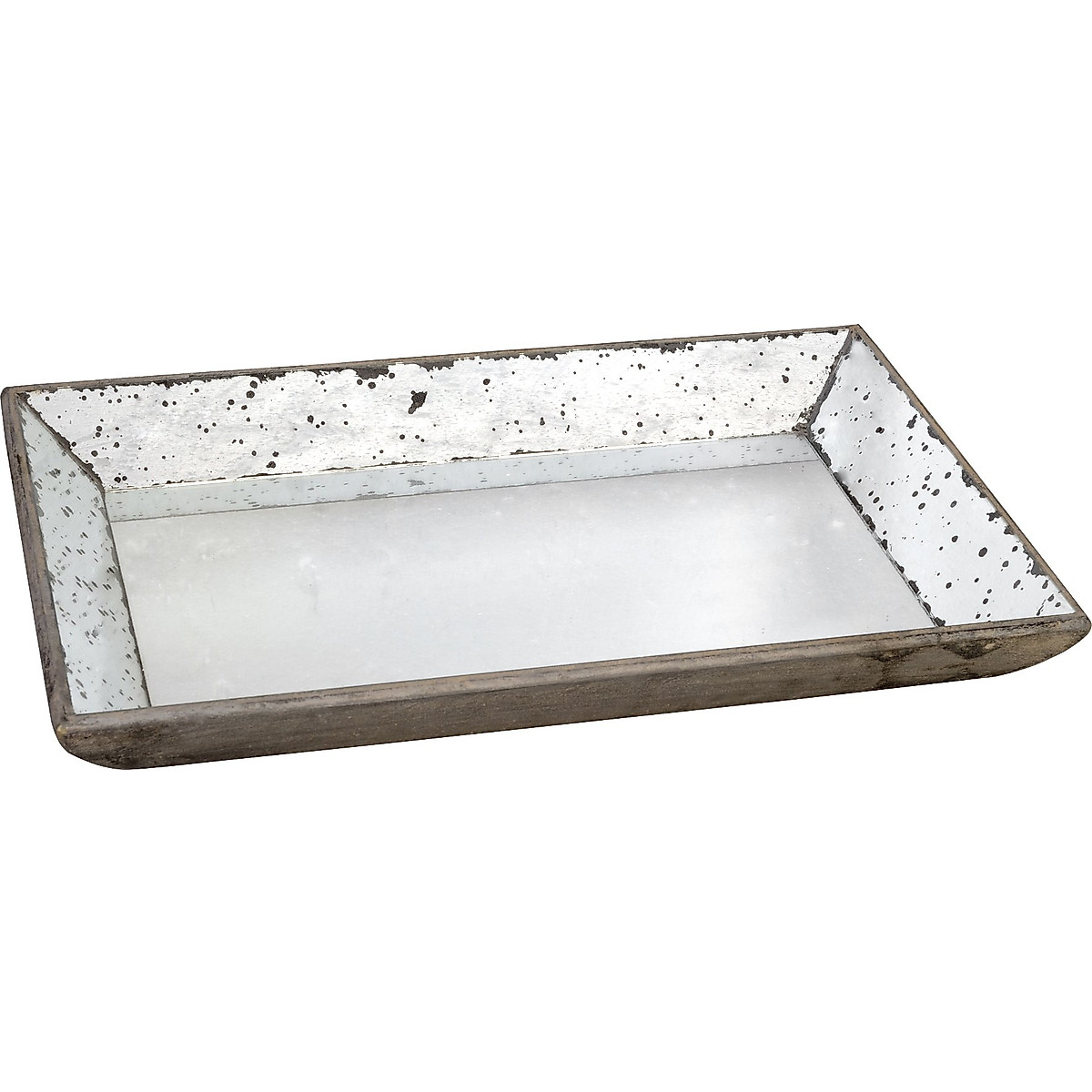 A&B Home 30350 Glass Tray, 19.5 by 13 by 2-Inch