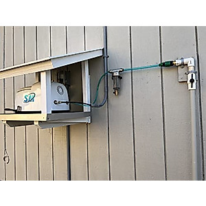 Smart Mist USA App Controlled High Pressure Misting System Kit 1000 PSI 60' Stainless Steel Tubing 30 Nozzles Patio Misting System Kit .4 gpm (.006" Nozzle for Most hot climates)