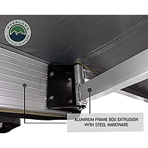 Nomadic OVS Awning 270 Passenger Side - Dark Gray Cover with Black Cover Universal