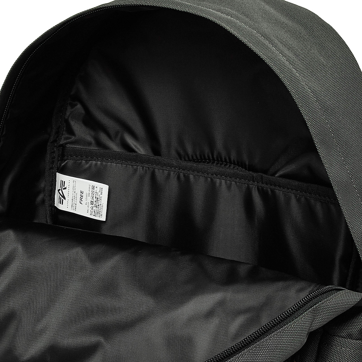 ALPHA INDUSTRIES INC(アルファ インダストリーズ) Men's Official Alpha Backpack, Cordura Canvas, Grey (Grey Marl)