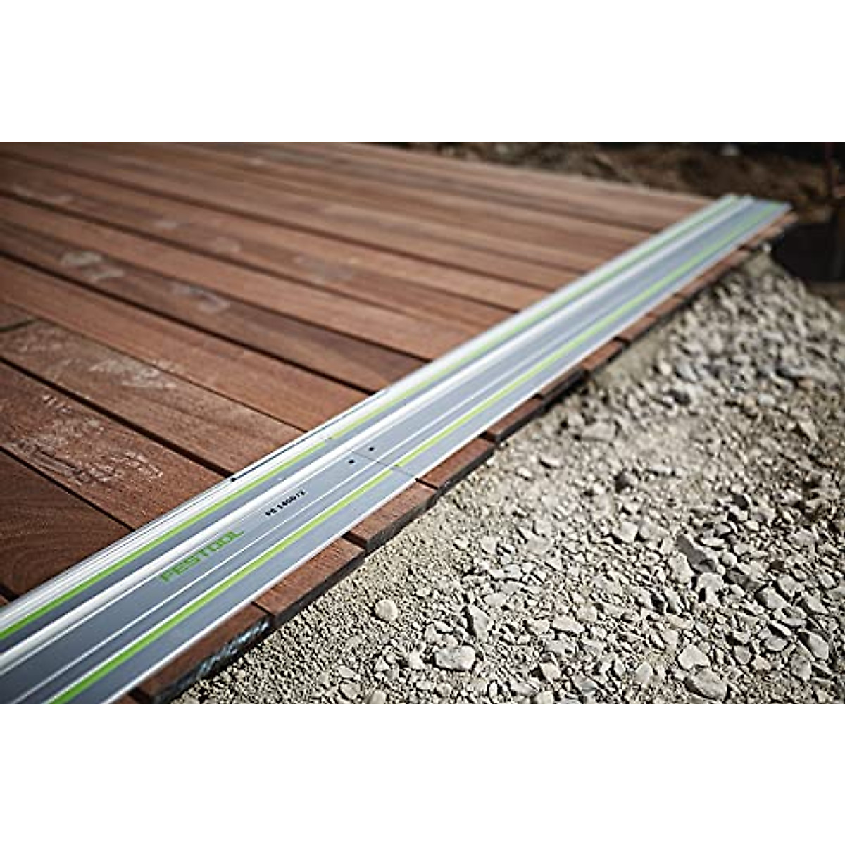 Aluminum Festool FS-1400/2 55" Guide Rail (1,400 mm)