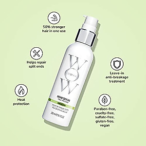 Color Wow Dream Cocktail Kale Infused – 50% stronger hair in a single use; Clinically proven to reduce breakage by 50%; Powerful heat protectant; Helps repair split ends