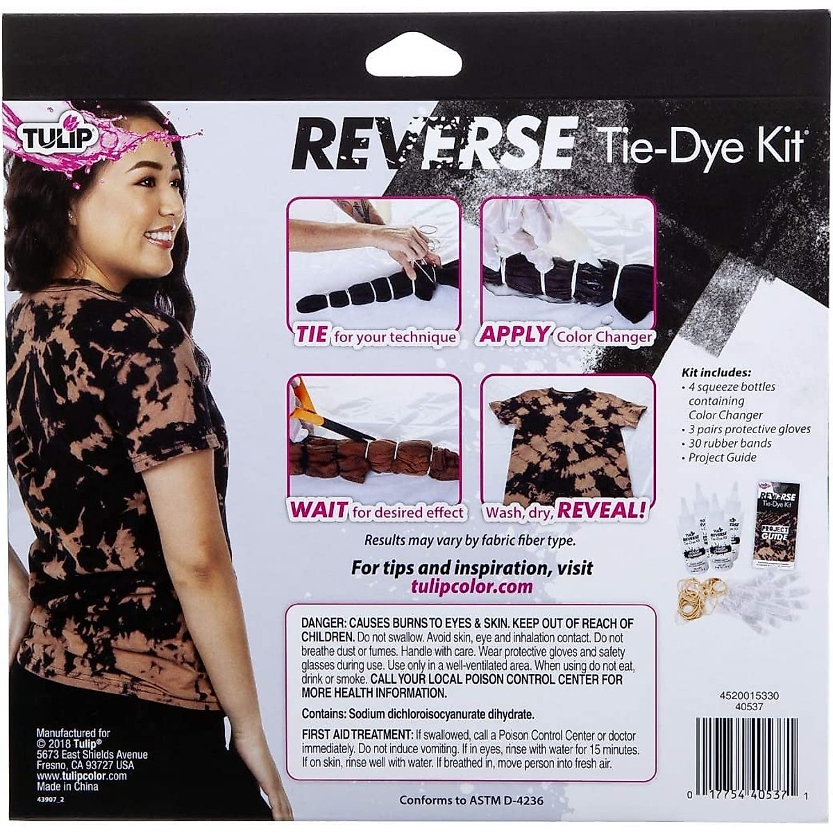 Tulip Fabric 40537 Fdy Med Dye, Reverse Kit