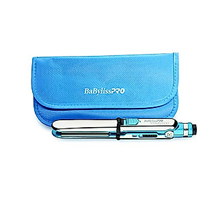 BaBylissPRO BABSS2000UC Nano Titanium Prima2000 Mini Travel Flat Iron 0.75 Inch (Pack of 1)