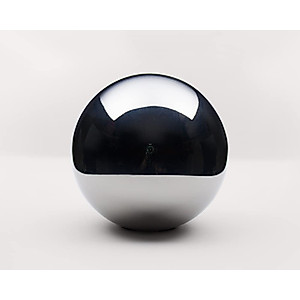 Convex Bottle Opener by Revision - Luxury Mirror Polished Stainless Steel - Unique Spherical Design - Durable & Decorative - Ideal for Home Bar, Gift for Beer Lovers