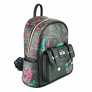 Disney Villains Maleficent Wondapop 11 Inch Vegan Leather Mini Backpack