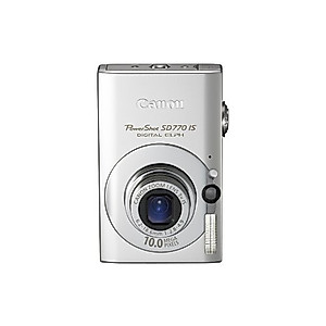 Canon PowerShot SD770 IS 10MP Digital Camera with 3x Optical Image Stabilized Zoom (Silver)