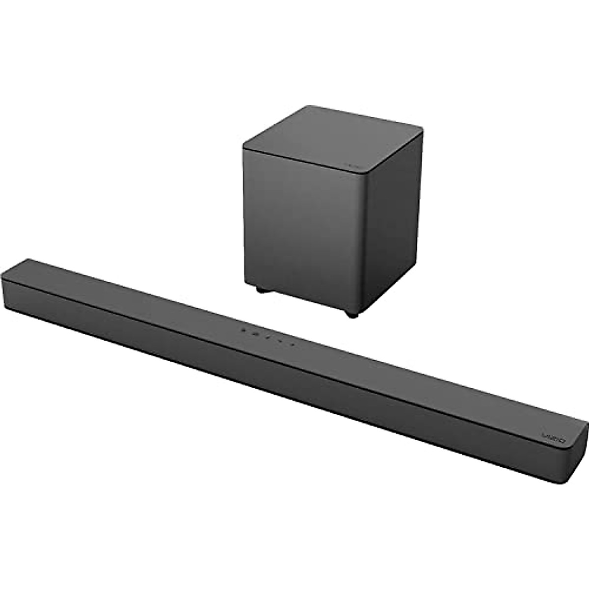 VIZO V-Series 2.1 Home Theater Sound Bar with DTS:X, Wireless Subwoofer, Bluetooth, Voice Assistant Compatible, Includes Remote Control - V21-H8 (Renewed)