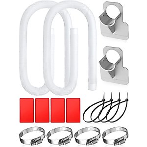 Saintrygo Swimming Pool Hose Replacement Kit for Above Ground Pools 1.25 Inches Diameter Pool Filter Replacement Hose Pool holder Compatible with Filter Pumps 330 GPH 530 GPH 1000 GPH (White)