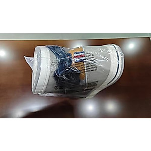 AX BOXING Mens Lace Up PU Leather Sneakers - Breathable and Comfortable Casual Walking Shoes(Black, Size_10)