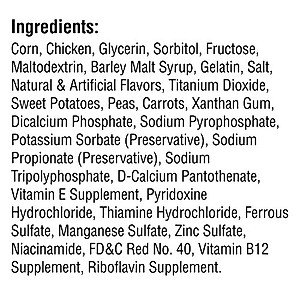 DreamBone DreamChips, Rawhide Free Dog Chews Made with Real Chicken and Vegetables, 24 Count