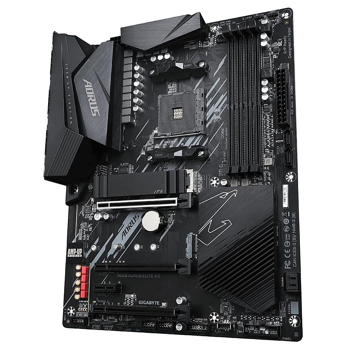 Gigabyte B550 AORUS Elite V2 Motherboard (AM4/DDR4 3200MHz/HDMI/DisplayPort/M.2/USB 3.2) - 9MB55AEL2-00-10