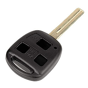 Keyless Entry Remote Control Key Case 3 Button Key Fob Shell Cover for IS200 GS300 LS200 RX300 Remote Control Key Case Shell