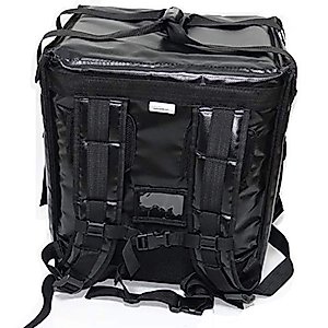 PK-66Z: Food Delivery Bags, Pizza Thermal Delivery Box, Insulated Delivery Backpack, Catering Bags, 16" L x 12" W x 18" H, Matte Waterproof